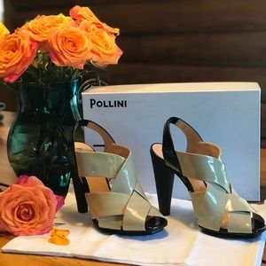 Pollini | Shoes | Pollini Italian 0 Leather Sandal | Poshmark